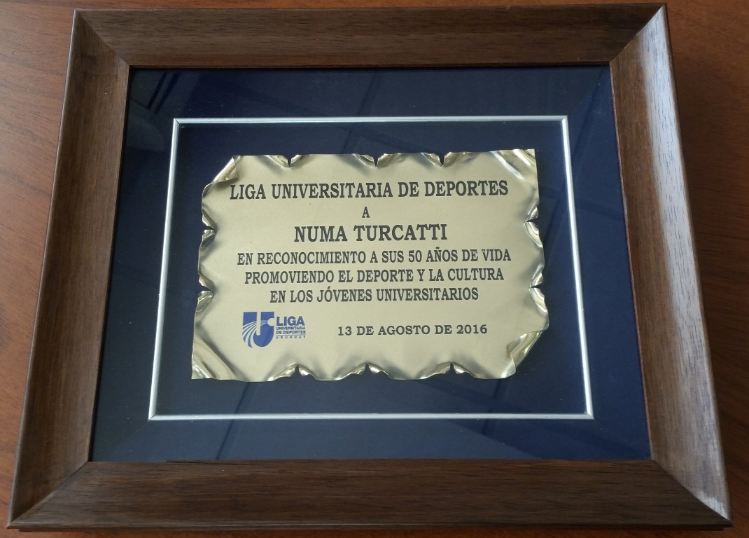 50 años de Numa Turcatti – Liga Universitaria de Deportes